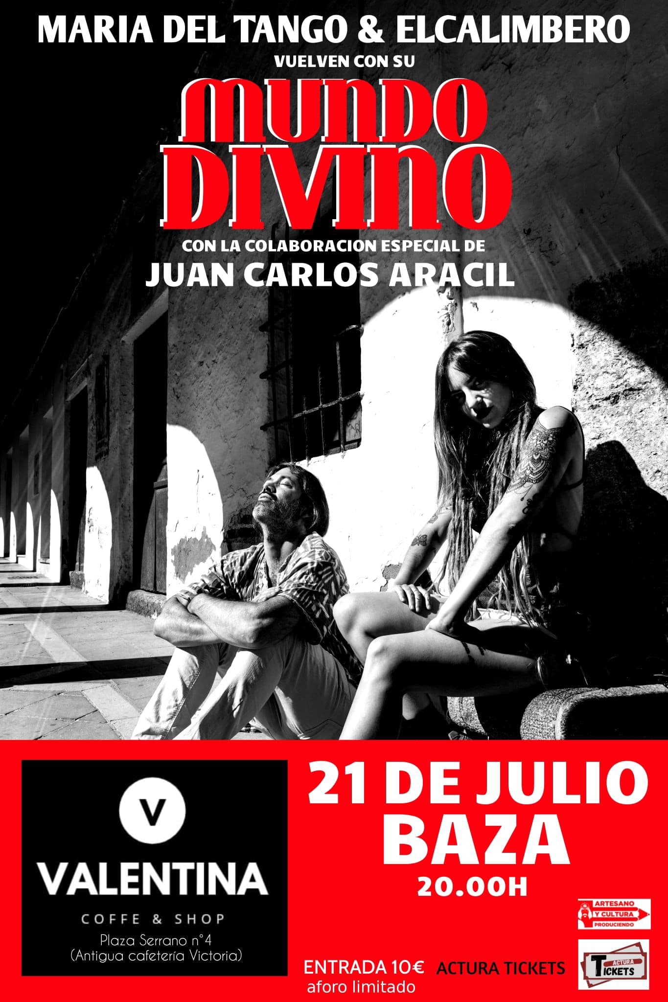 María del Tango y El Calimbero - Concierto - Bazaturismo.com